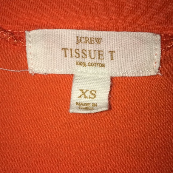 J. Crew | Tops | J Crew Tissue Tee | Poshmark